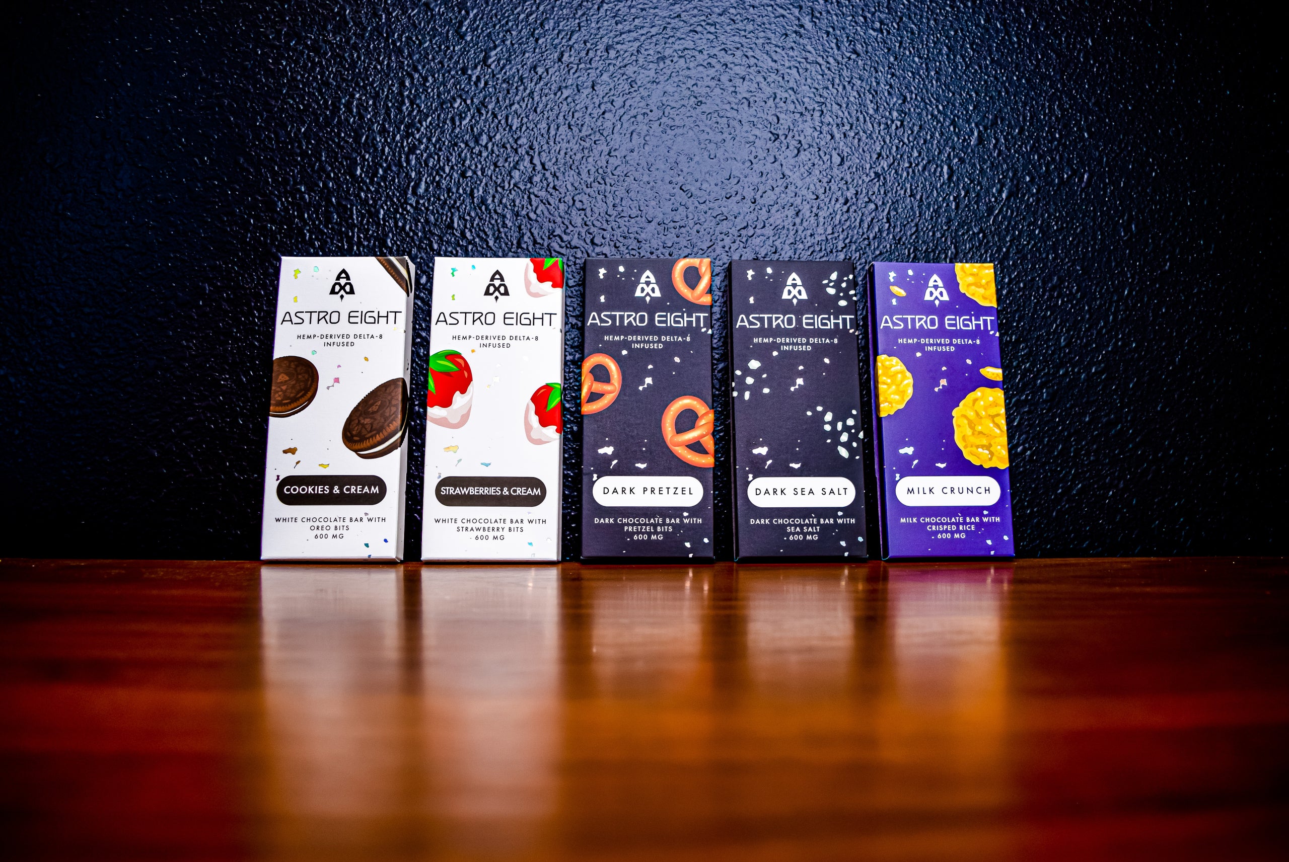 Astro 8 Delta 8 Chocolate Bar 600mg Herbal Aspect